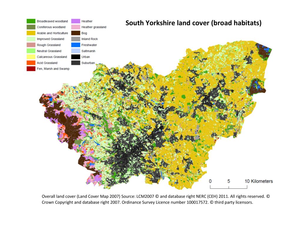Maps | Sheffield & Rotherham Wildlife Trust